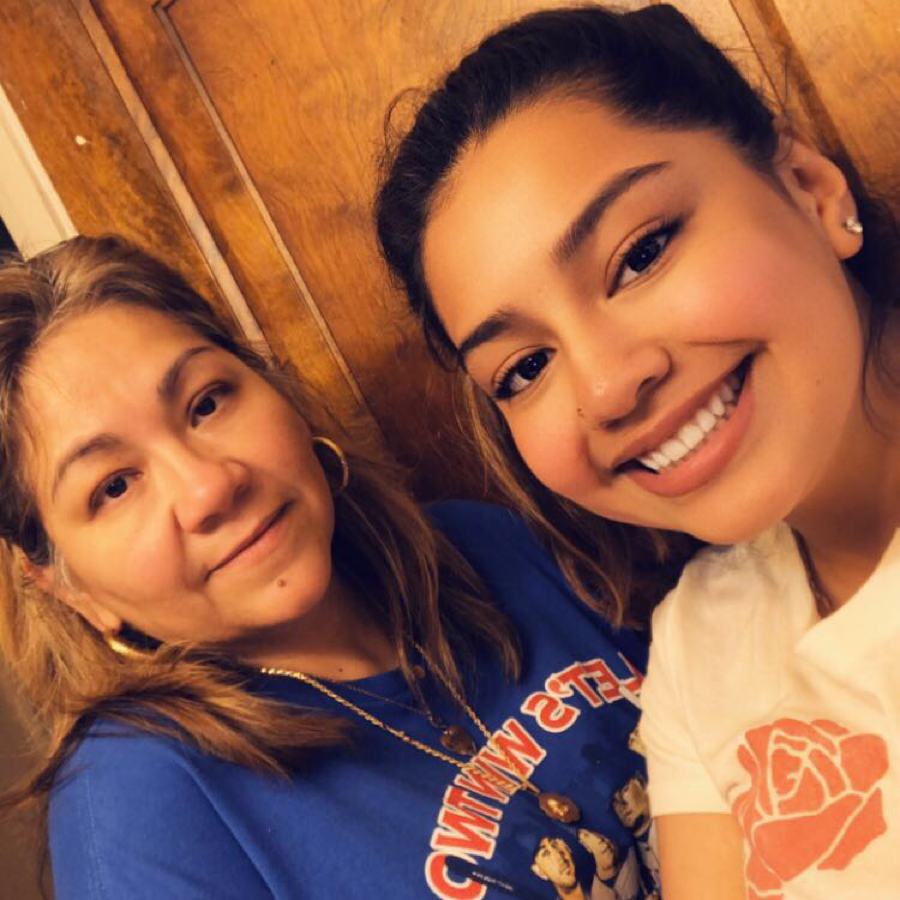 Teresa Reyna talks to Yolanda hernandez about growing up in Chicago ...