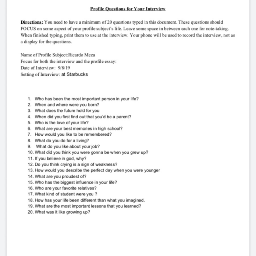 My interview – StoryCorps Archive