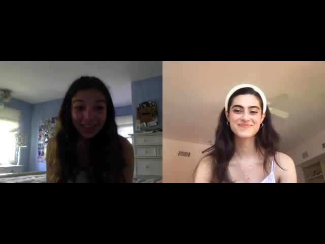 ava adamantidis and zoe constantinides pandemic life – StoryCorps Archive