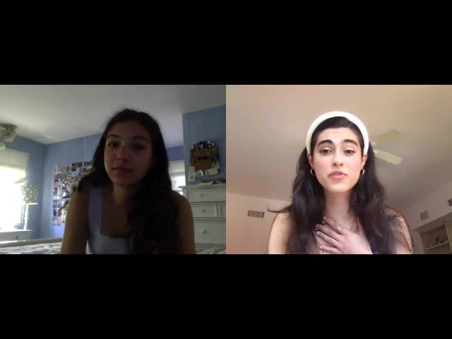 ava adamantidis and zoe constantinides pandemic life – StoryCorps Archive