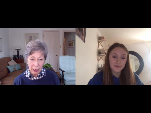 Lila Yackee and Gwen Yackee Lehman, November 27, 2020. – StoryCorps Archive